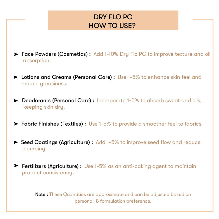 Buy Dry Flo Pc Online at Best Price in India | Dry Flo Pc Bulk Supplier – VedaOils