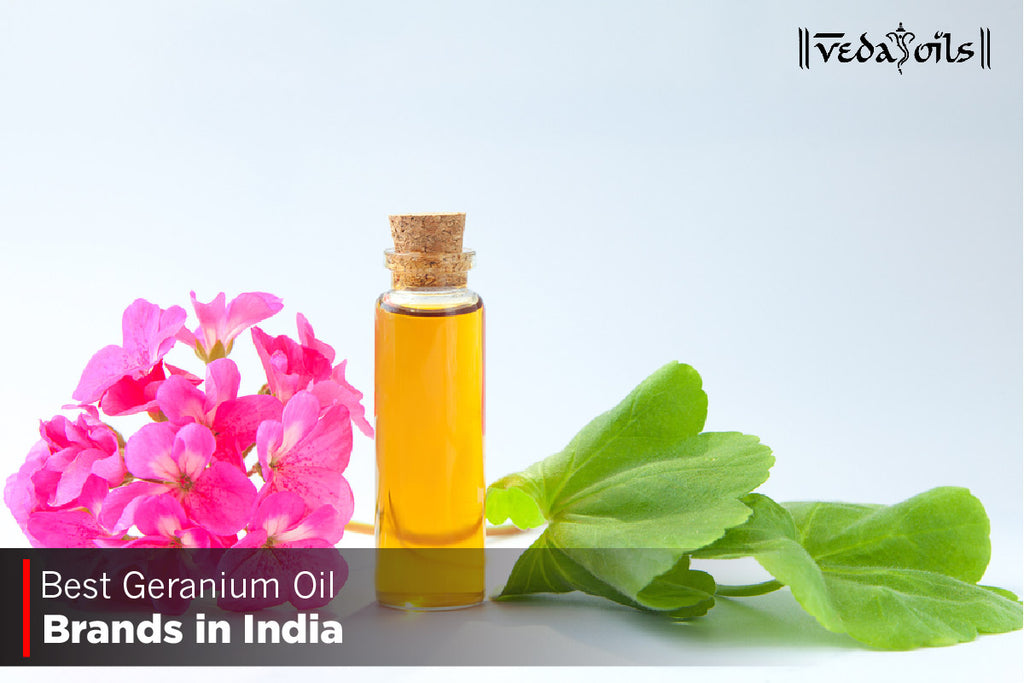 10 Best Geranium Oil Brands in India - Geranium Oil Brands – VedaOils