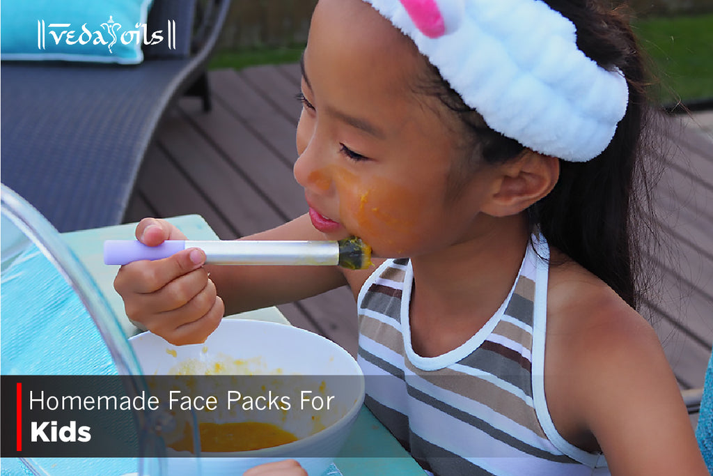 Homemade Face Pack For Kids - 7 Do-It-Yourself Recipes – VedaOils