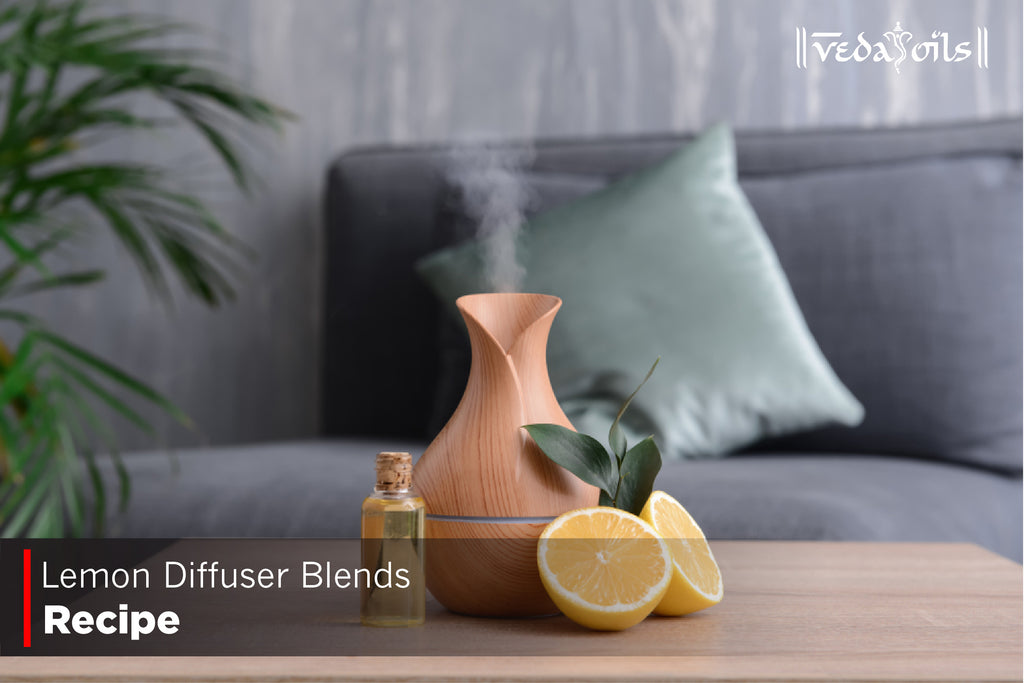 5 Best Lemon Diffuser Blends Recipe - Easy Way To Make It – VedaOils