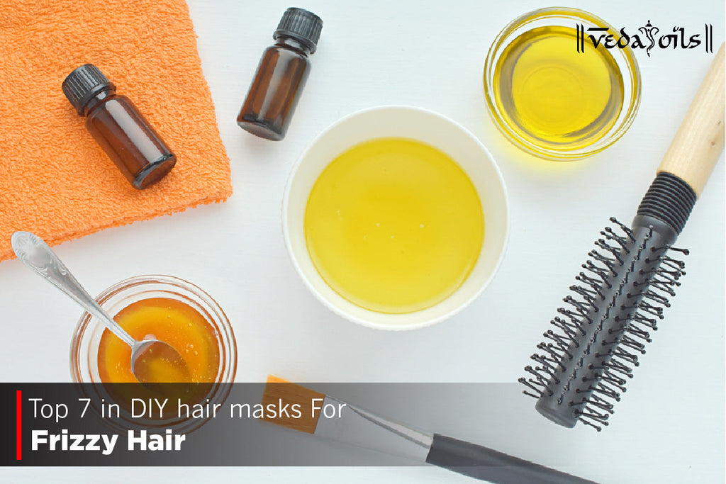 DIY Hair Masks For Frizzy Hair - Follow The Recipe's Easy Steps – VedaOils