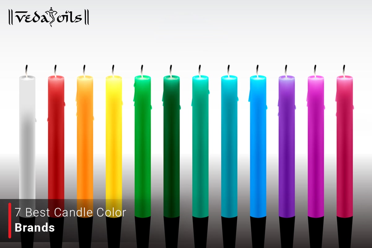 Top 7 Candle Color Brands of 2026 | Best Candle Colors Brand – VedaOils