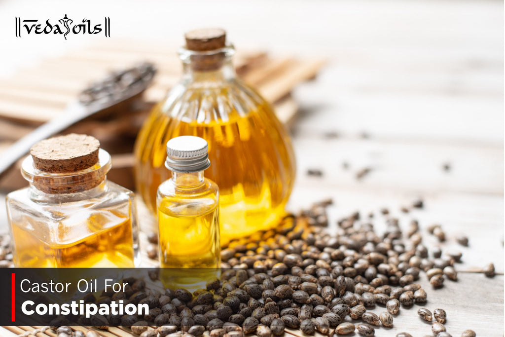 Castor Oil For Constipation - Benefits & How To Use? – VedaOils