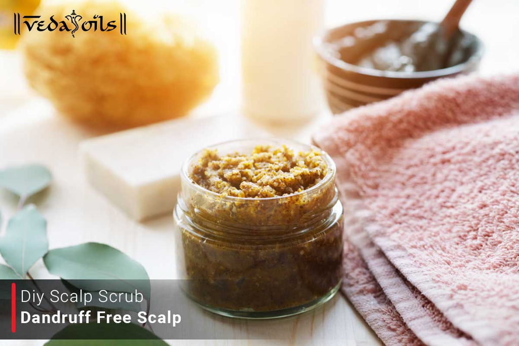 2 Homemade Scalp Scrubs - Dandruff Free Scalp – VedaOils