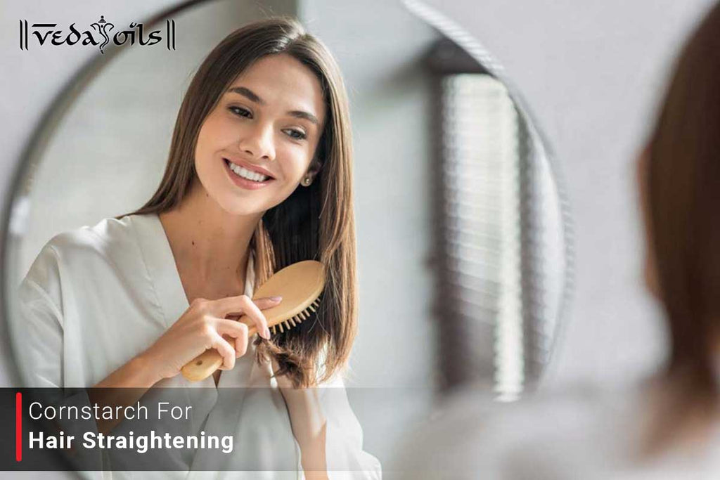Cornstarch For Hair Straightening | Benefits & Recipes – VedaOils
