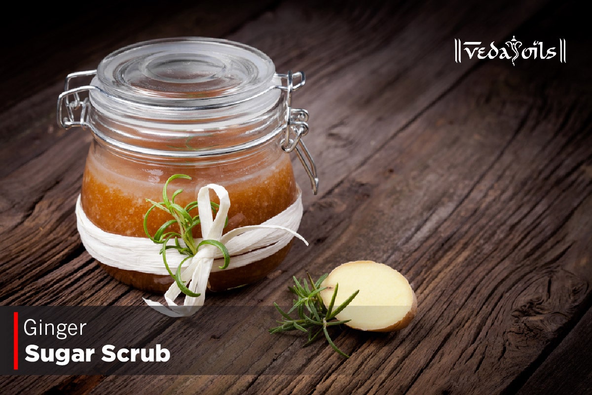5 Best Homemade Ginger Sugar Scrub Recipes For Glowing Skin – VedaOils