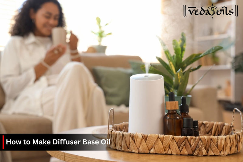How to Make Diffuser Base Oil at Home (Easy DIY Guide) – VedaOils