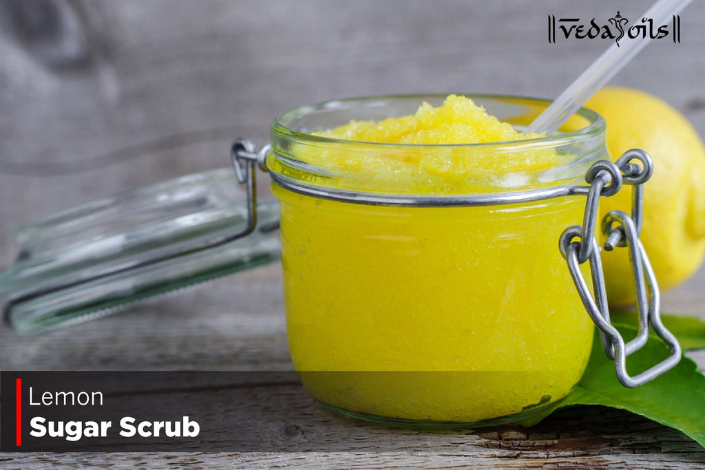 3 Best Lemon Sugar Scrubs To Try At Home - DIY Recipes – VedaOils