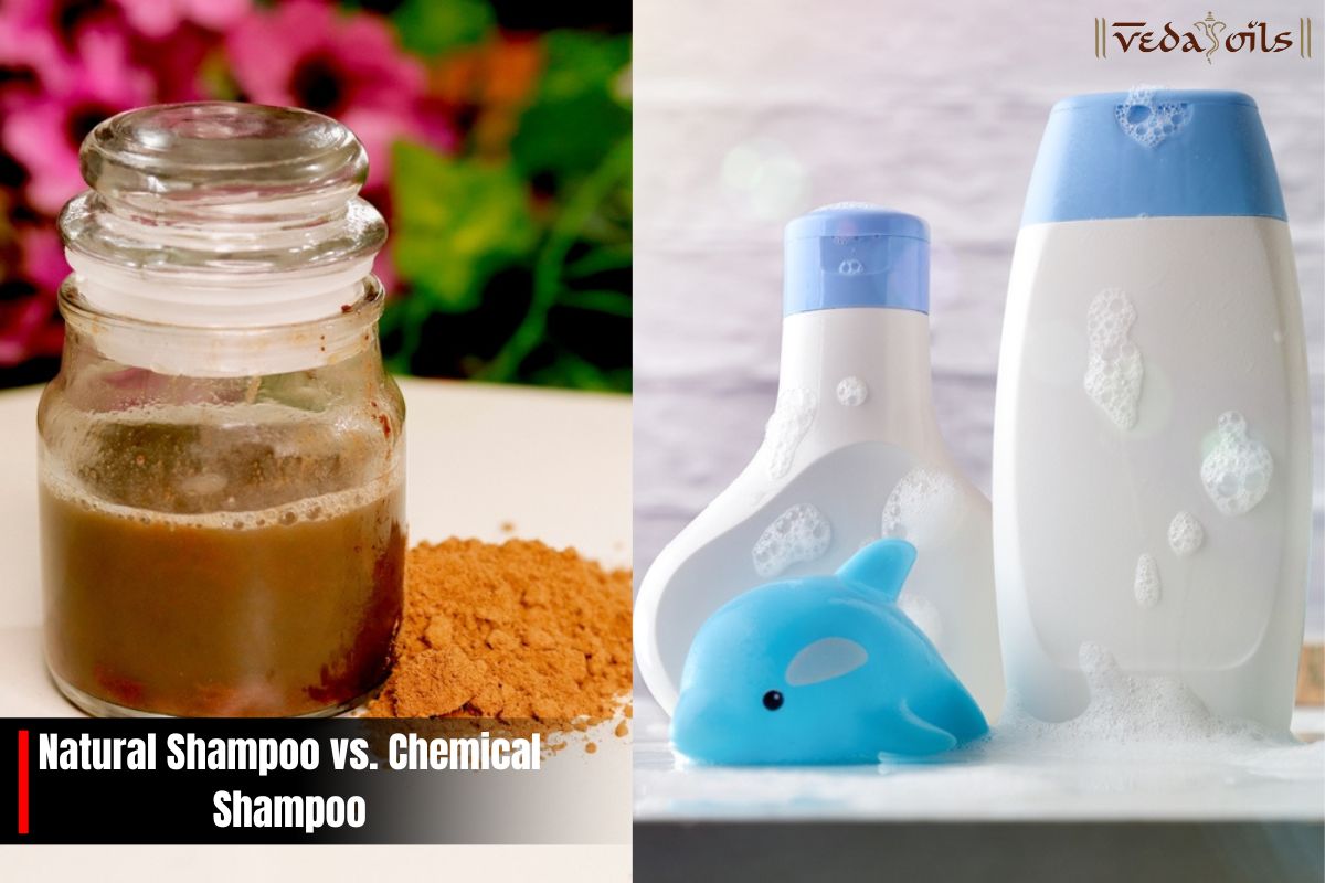 Difference Between Natural Shampoo & Chemical Shampoo – VedaOils