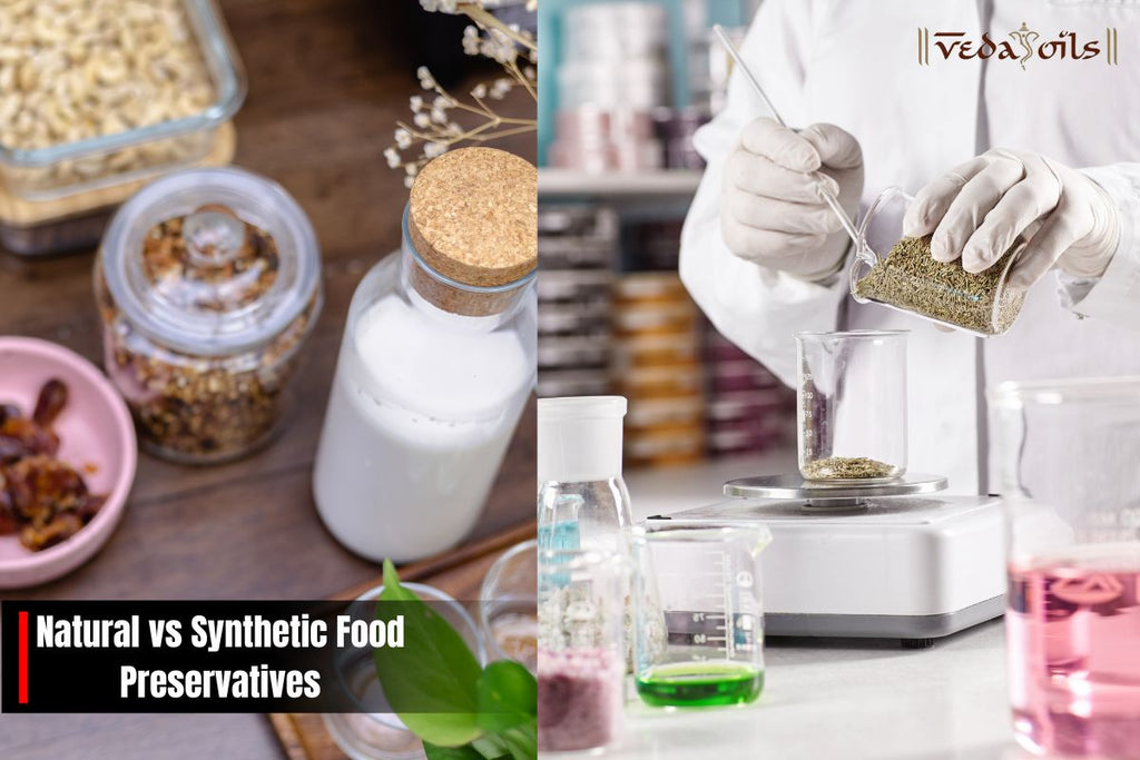 Difference Between Natural And Synthetic Food Preservatives – VedaOils