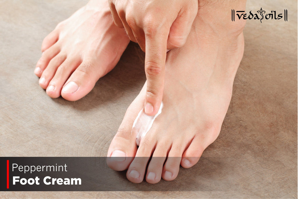 Homemade Peppermint Foot Cream – VedaOils