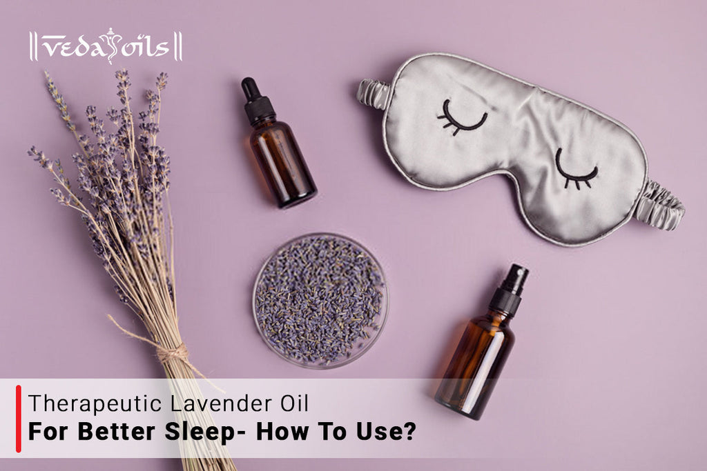 Lavender Oil For Better Sleep - How To Use? – VedaOils