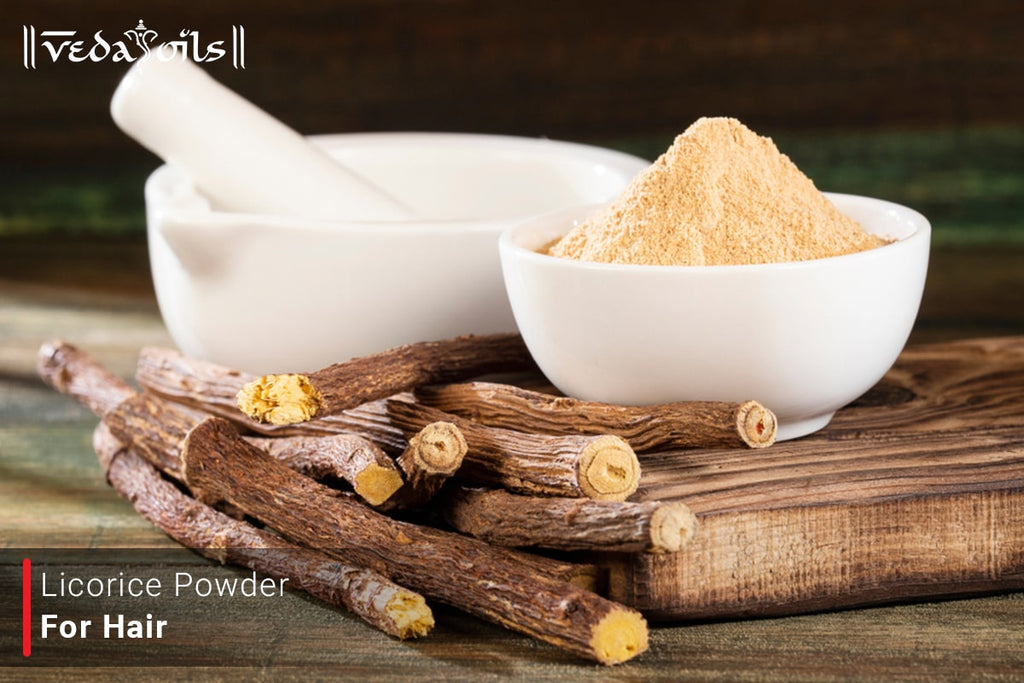 Licorice Powder For Hair Growth - Benefits & How To Use It – VedaOils