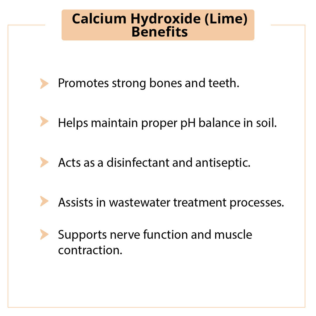 Buy Calcium Hydroxide (Lime) Online at Best Price in India | Calcium ...