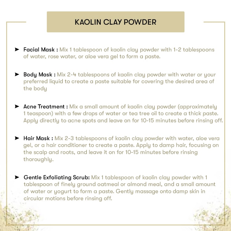 Buy Kaolin Clay Powder Online in Bulk Wholesale | Direct Manufacturer ...