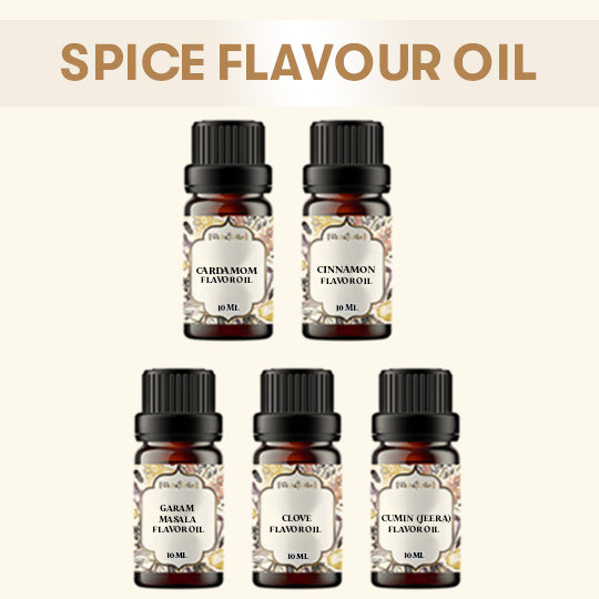 Buy 5 Spice Flavour Oils Sample Kit Online | Spice Flavor Oil Sample ...