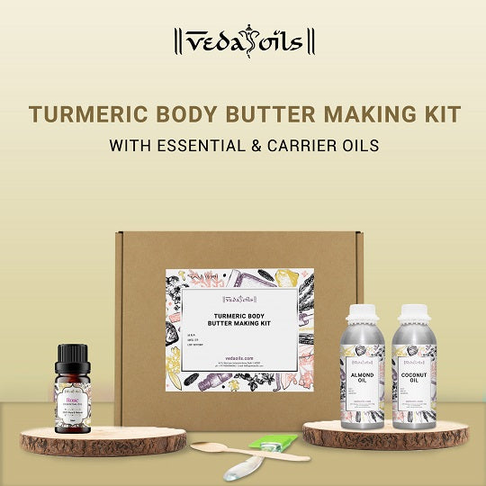 Buy Turmeric Body Butter Making Kit in India | Make Homemade Whipped ...
