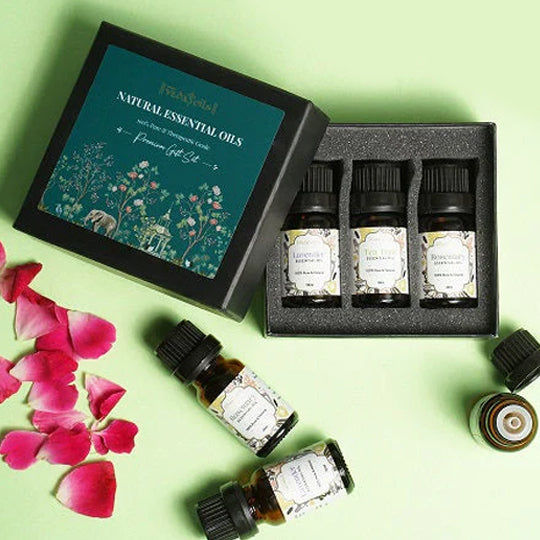 Essential Oil Gift Box | 100% Pure Natural & Therapeutic Grade Oil ...